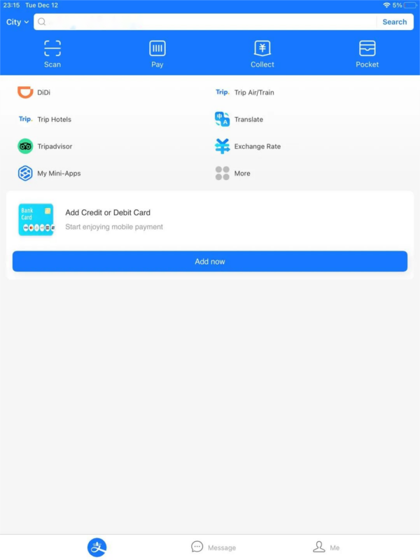 How to Use Alipay app International to Help Foreigners Visiting China
